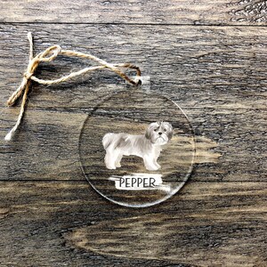 Shih Tzu Christmas Ornament Christmas Tree Gifts - Etsy