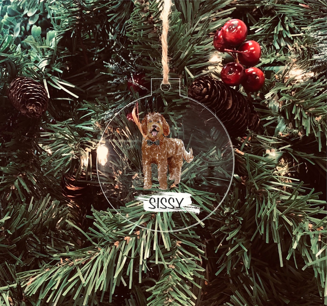 Labradoodle Christmas Ornament Christmas Tree Gifts - Etsy