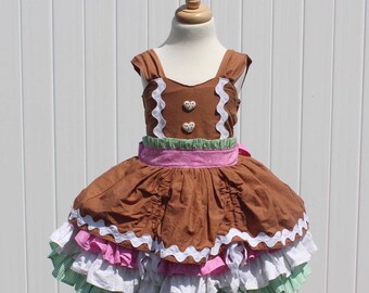 Gingerbread dress | Etsy