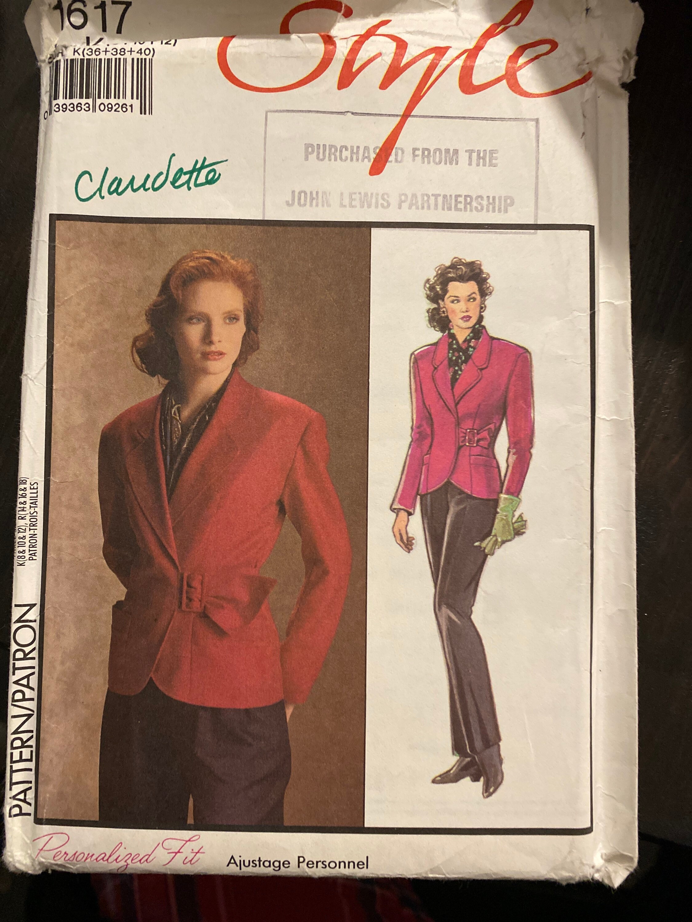 Suit Sewing Pattern - Etsy