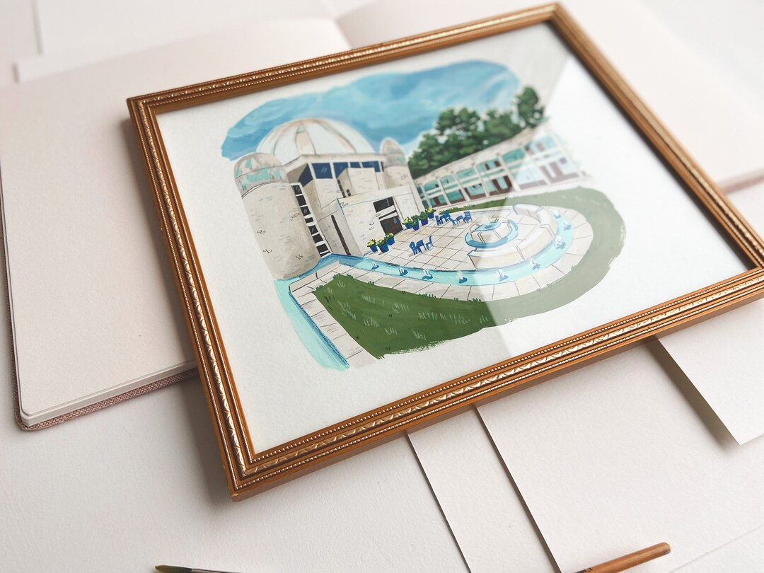 Cambridge University, Murray Edwards College Fine Art Print / Cambridge ...