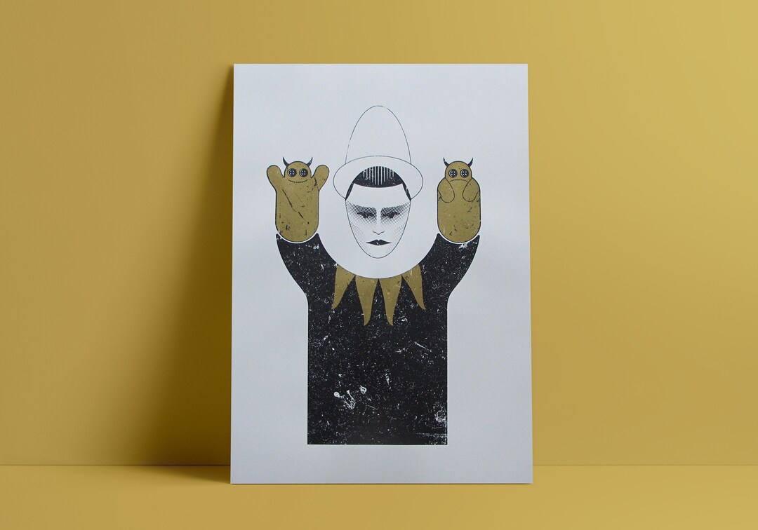 Impression d'écran de Bowie : James Treadaway ' Scary Monsters' - Etsy ...