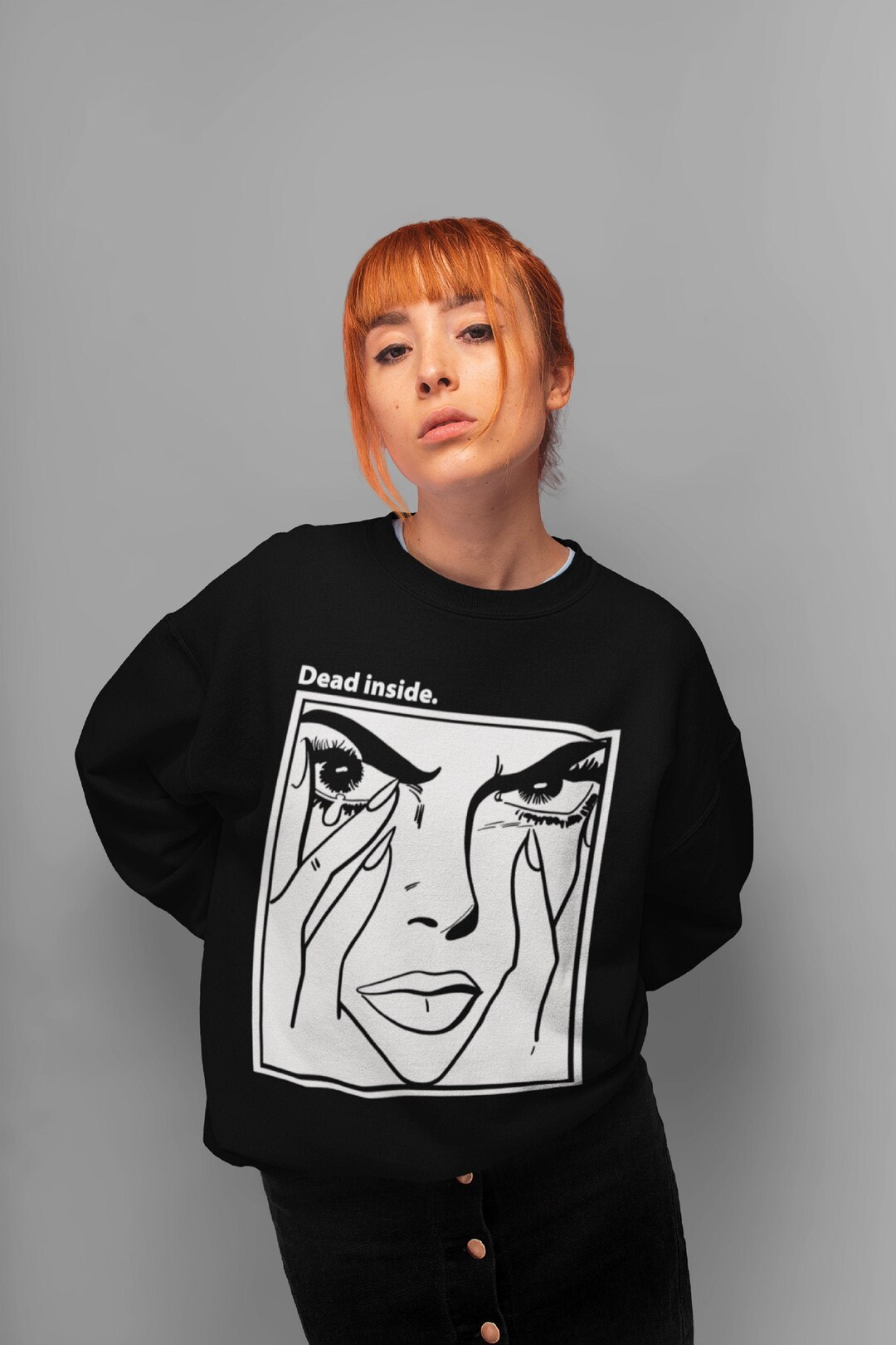 Aesthetic Sweatshirt, Goth Sweatshirt, Goth Clothing, Goth Clothes ...