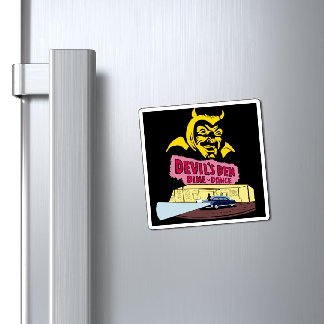 Vintage Pin up Magnet, Refrigerator Magnet, Gothic Accessory, Goth ...