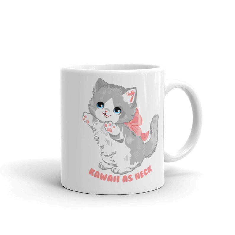 Kawaii as Heck Mug Yume Yumi Kawaii Kawaii Anime Pastel | Etsy