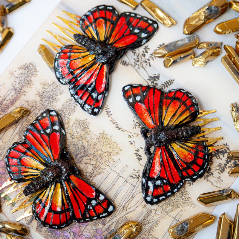Butterfly Comb - Etsy