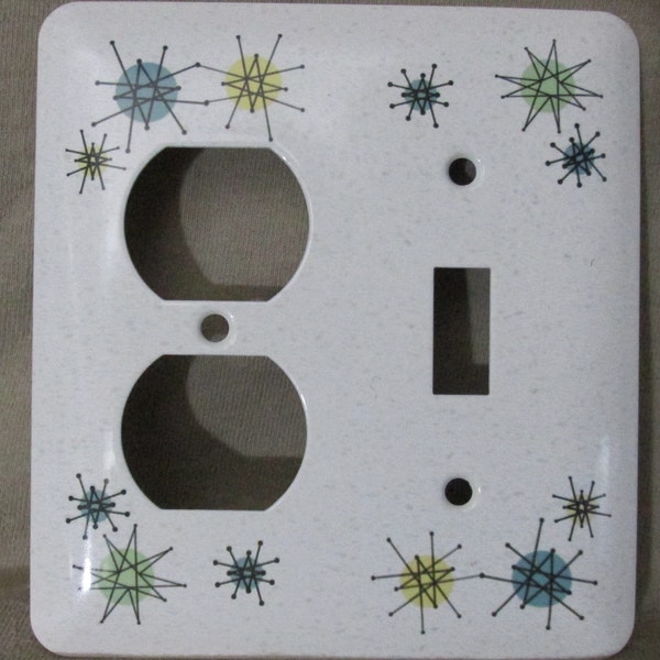 Atomic Plate - Etsy