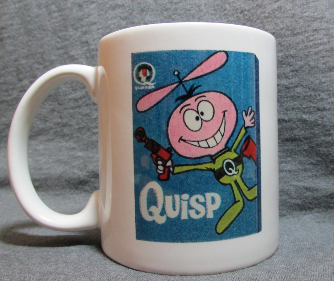 Quisp Cereal Box 11 oz. Coffee Cup Mug Classic 70's | Etsy