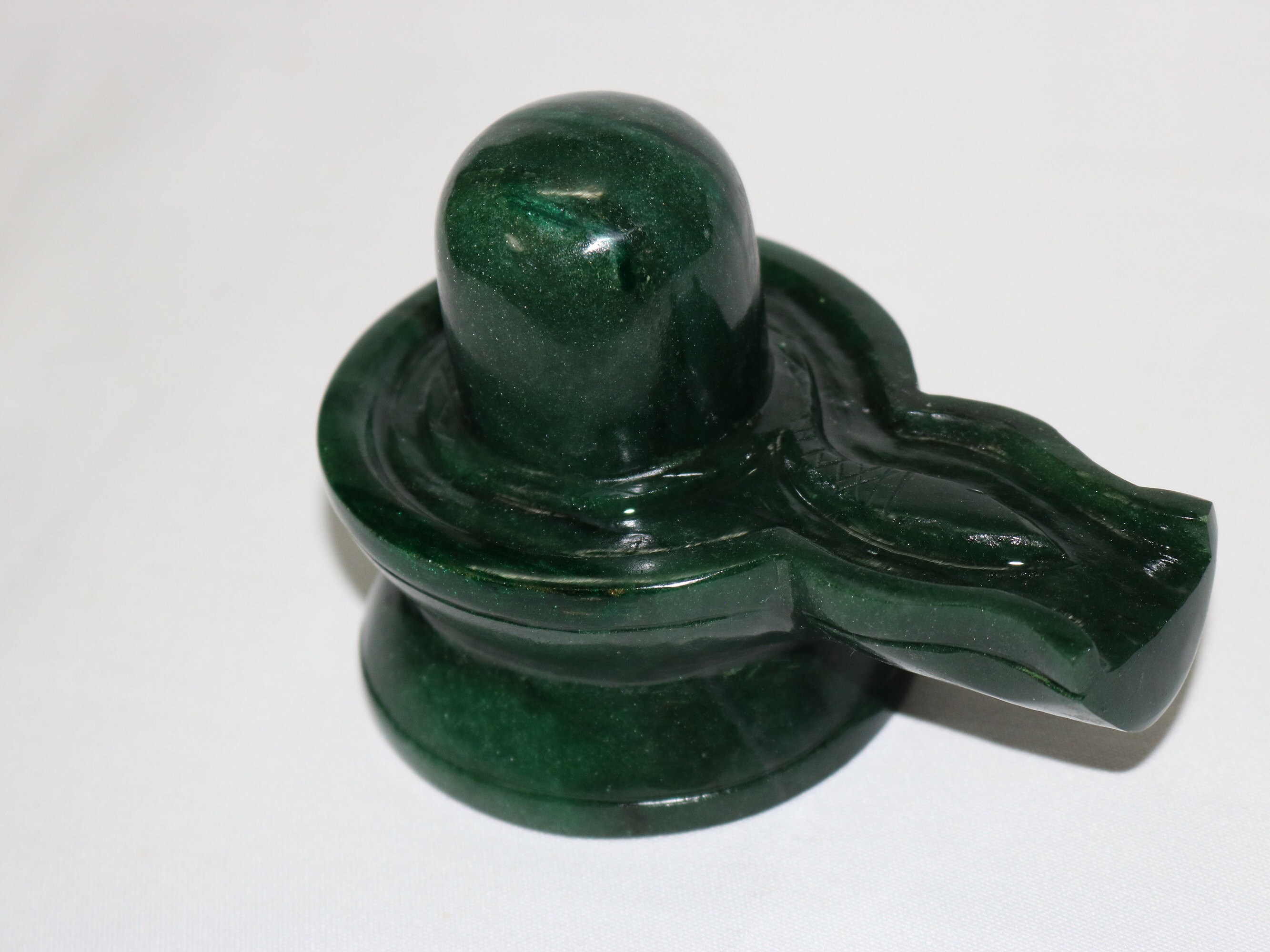 Jade Shivling symbol of Hindu God Shivnatural Jade Shivling - Etsy