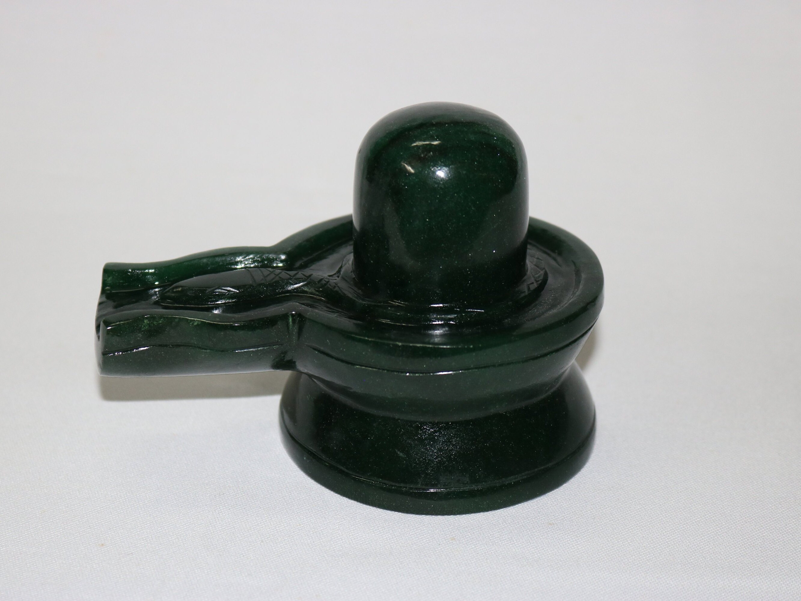Jade Shivling symbol of Hindu God Shivnatural Jade Shivling - Etsy