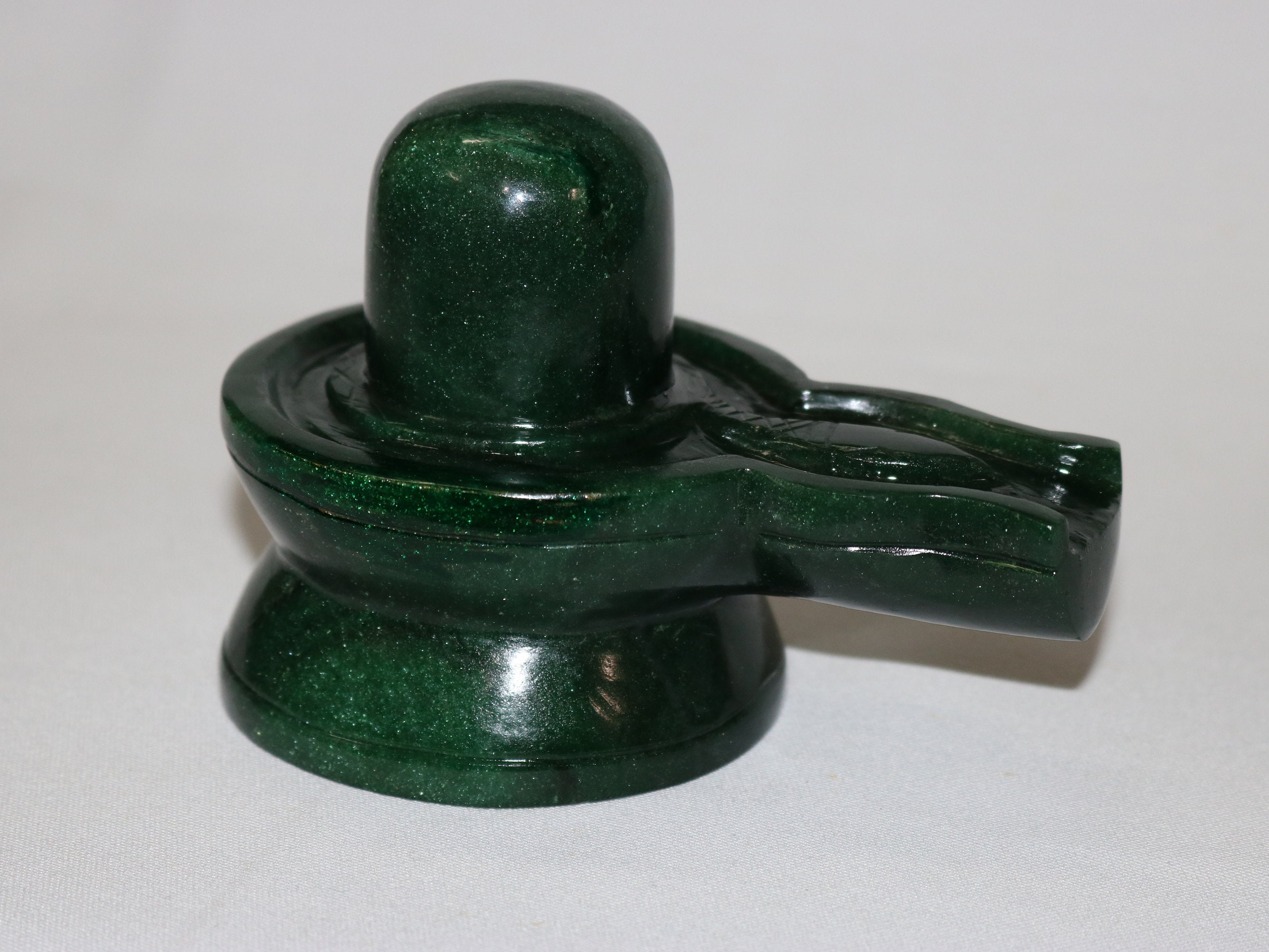 Jade Shivling symbol of Hindu God Shivnatural Jade Shivling - Etsy