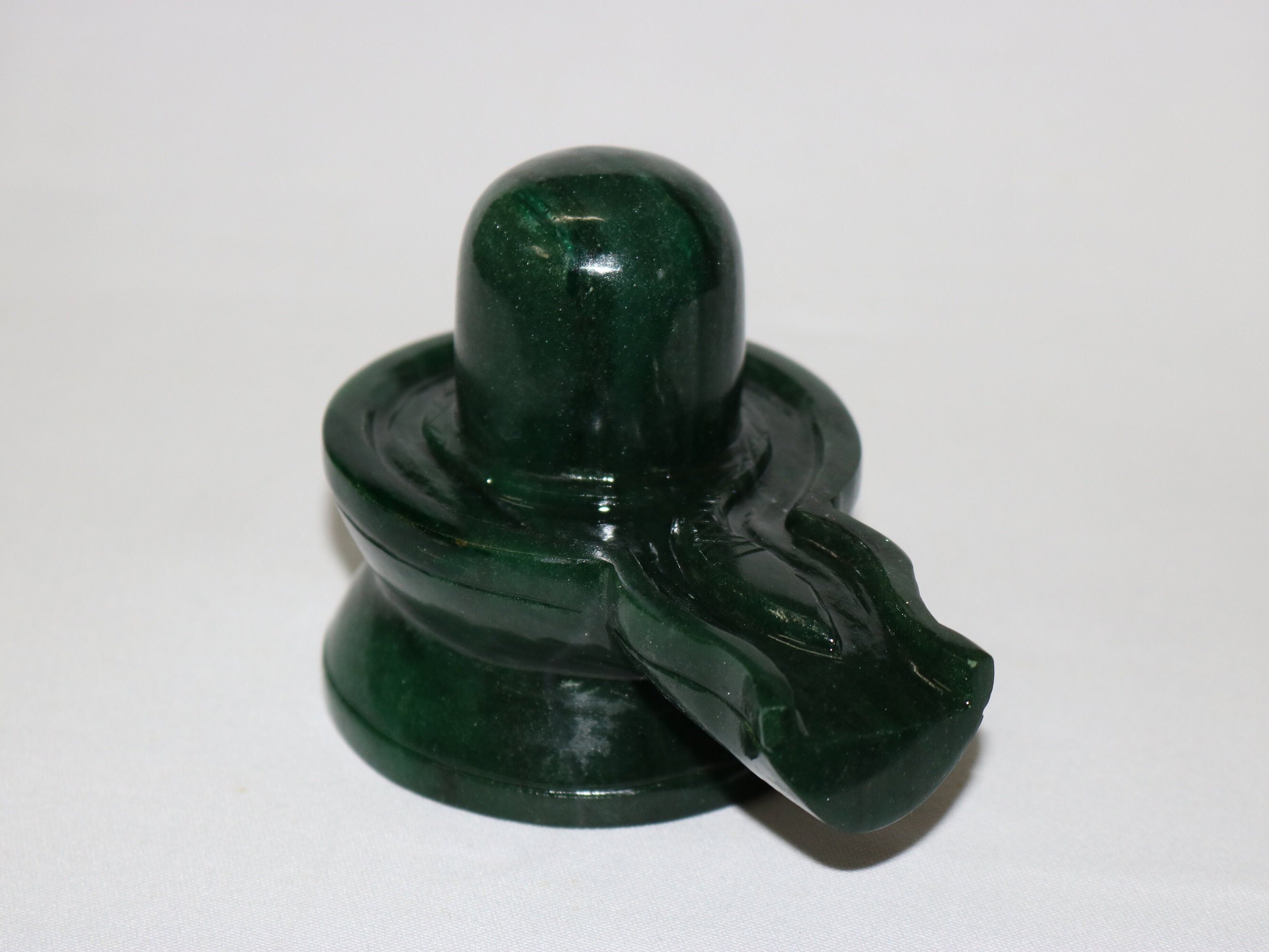 Jade Shivling symbol of Hindu God Shivnatural Jade Shivling - Etsy