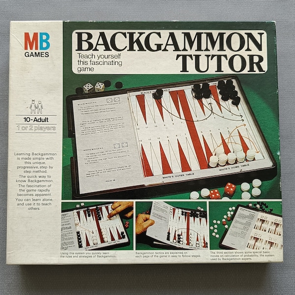 Vintage Backgammon - Etsy