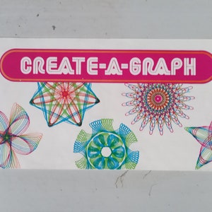 Create-a-graph ,vintage Art Supplies, Drawing Toys for Kids, for ...