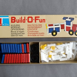 Vintage Build-o-fun Block Set in Original Box - Set Nr 101 - Made in ...