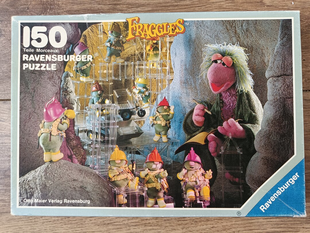 Fraggles Puzzle, 80s Puzzle Freggles, Complete 80s Puzzle, - Etsy