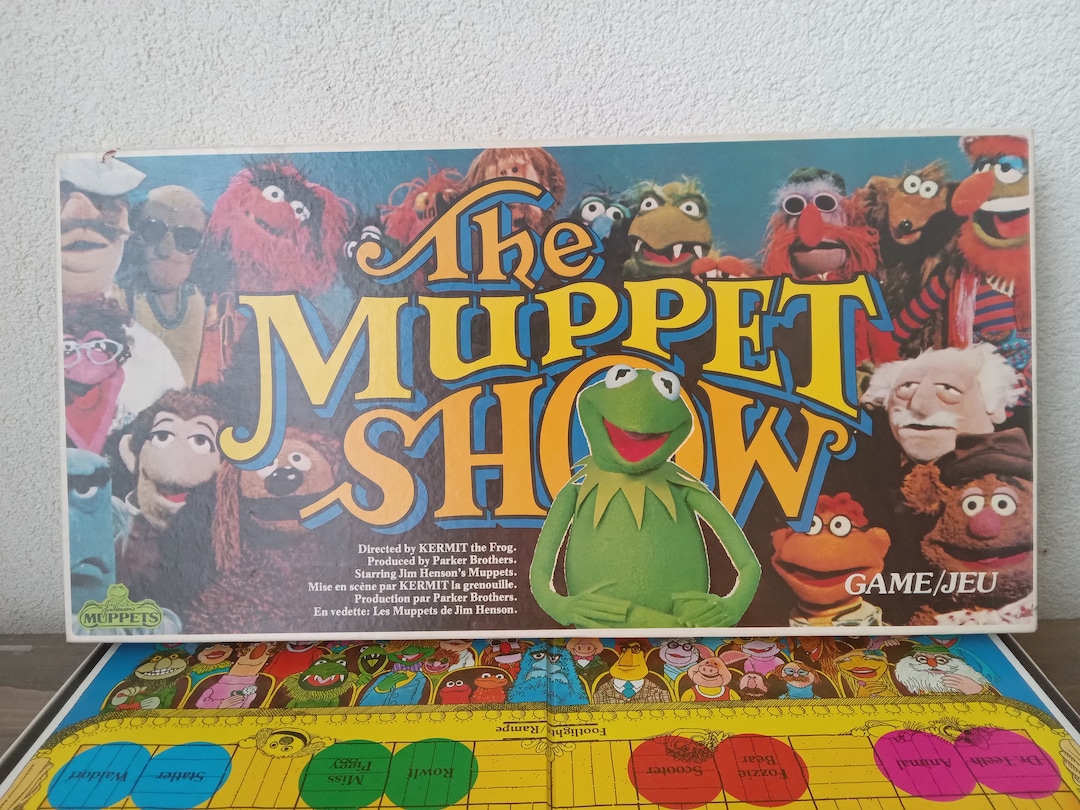 Muppetshow Boardgame , Vintage Muppet Show Boardgame , Henson S Games ...