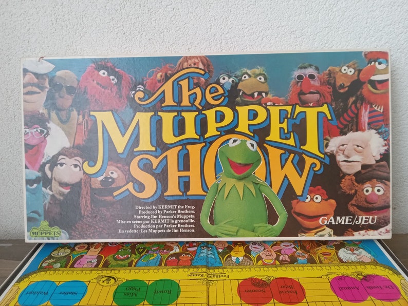 Muppetshow Boardgame , Vintage Muppet Show Boardgame , Henson S Games ...