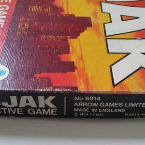 Kojak Boardgame - Detective Boardgame - Tv Boardgame - Boardgames ...