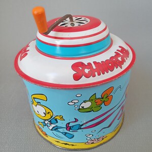 Snorky Wind up Drum / Wind up Toy Snorks / 1985 Sepp ...