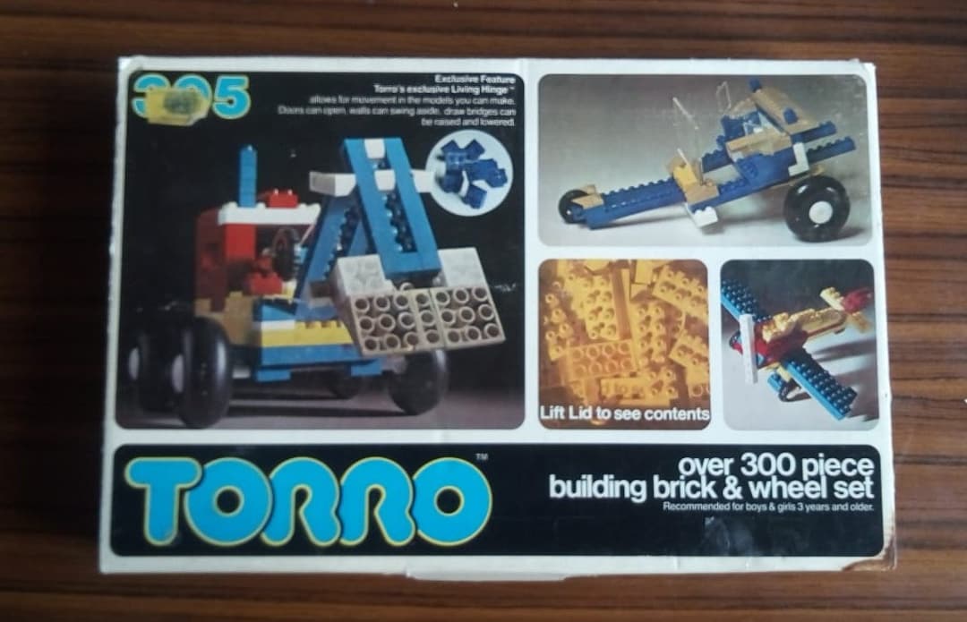 Vintage Torro Building Bricks Number 305 Torro Building Bricks Toys and ...