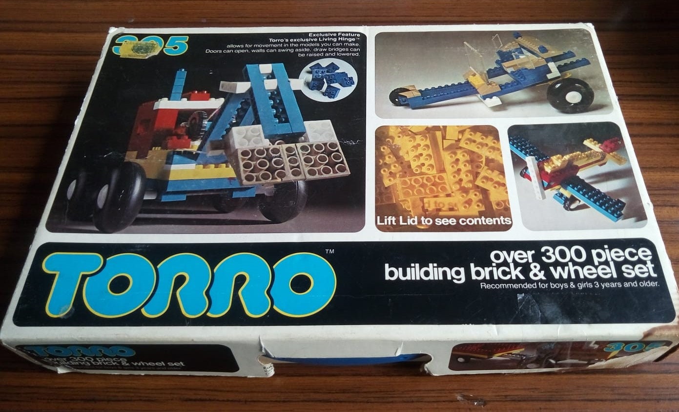 Vintage Torro Building Bricks number 305 | Etsy