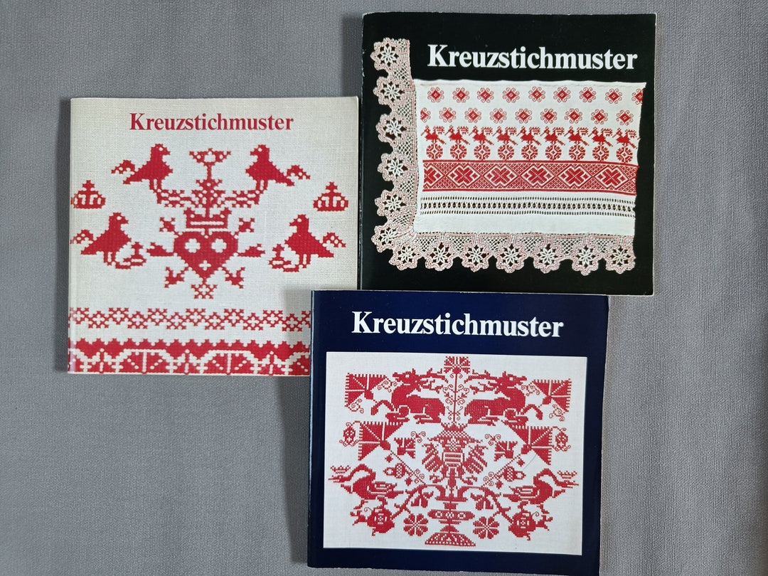 BOOK German Peasant Embroidery Patterns From Styria | Charted Cross ...