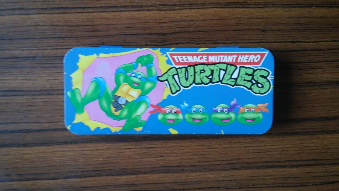 Teenage Mutant Ninja Turtles Stationary ,80s Cartoon Anime Pencilholder ...