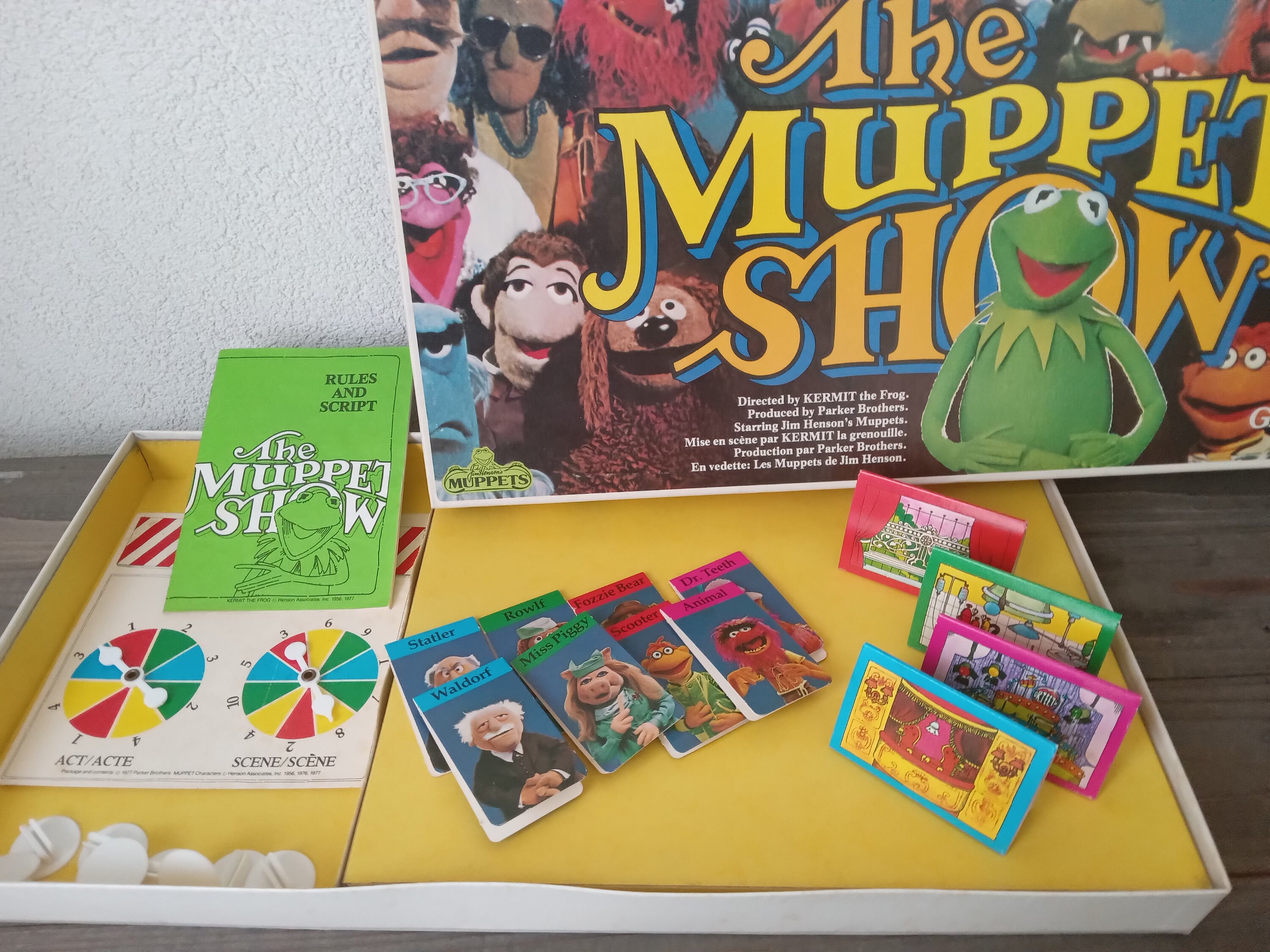 Muppetshow Boardgame , Vintage Muppet Show Boardgame , Henson S Games ...
