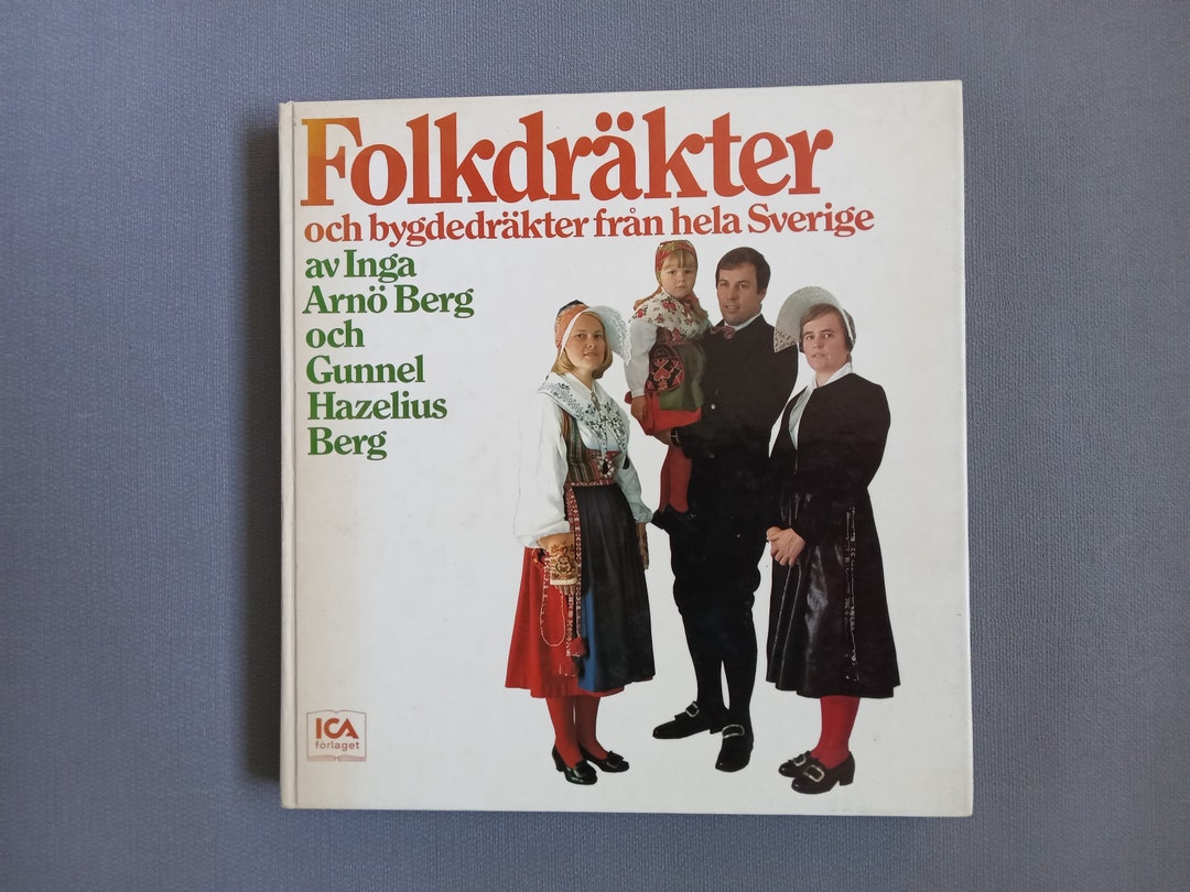 Book Swedish Folk Costumes by Inga Arno Berg , Traditional Folklore ...