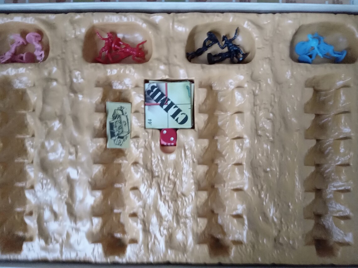 Geronimo Boardgame , Complete Game, Vintage Complete Rare Boardgame ...