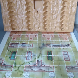 Geronimo Boardgame , Complete Game, Vintage Complete Rare Boardgame ...