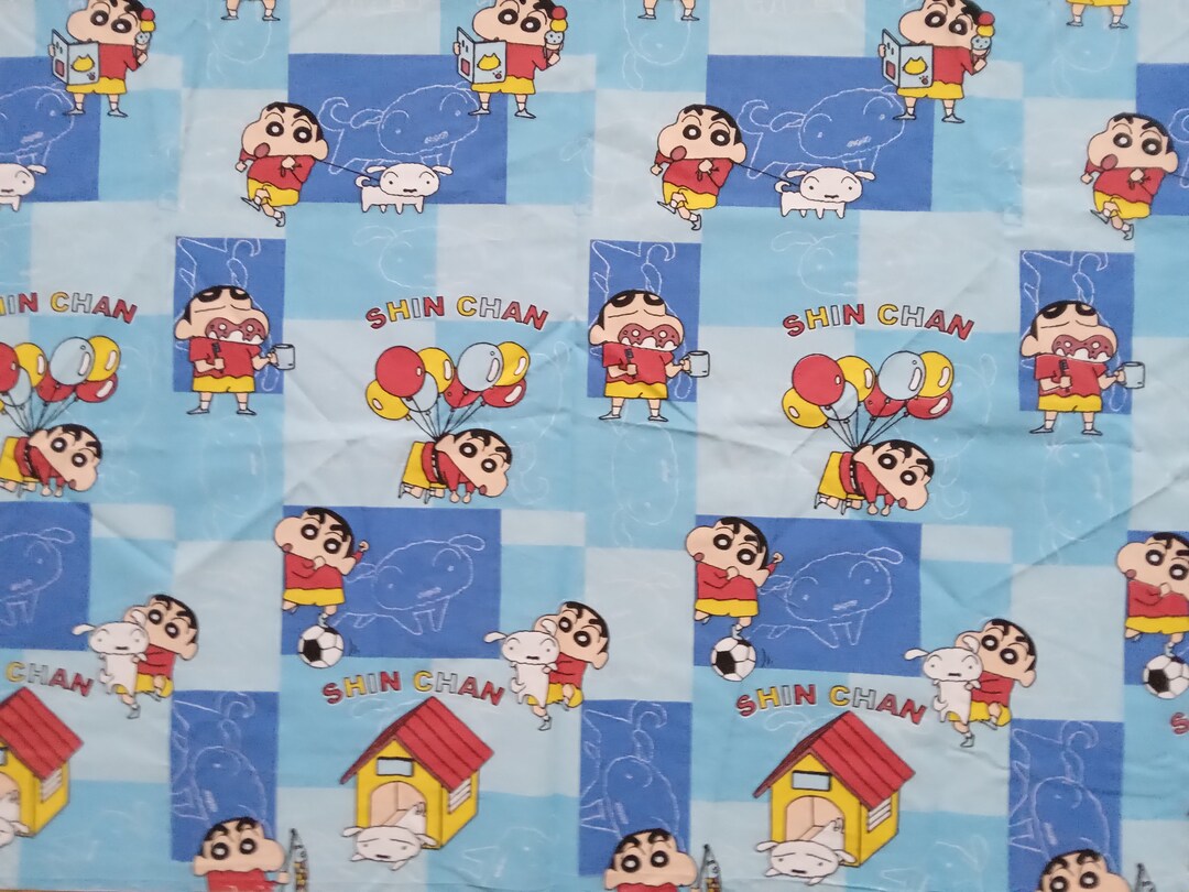 Shin Chan,, Shin Chan Fabric, - Etsy