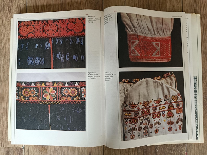 Slovak Folk Embroidery - History Patterns Design - Regional Folk ...