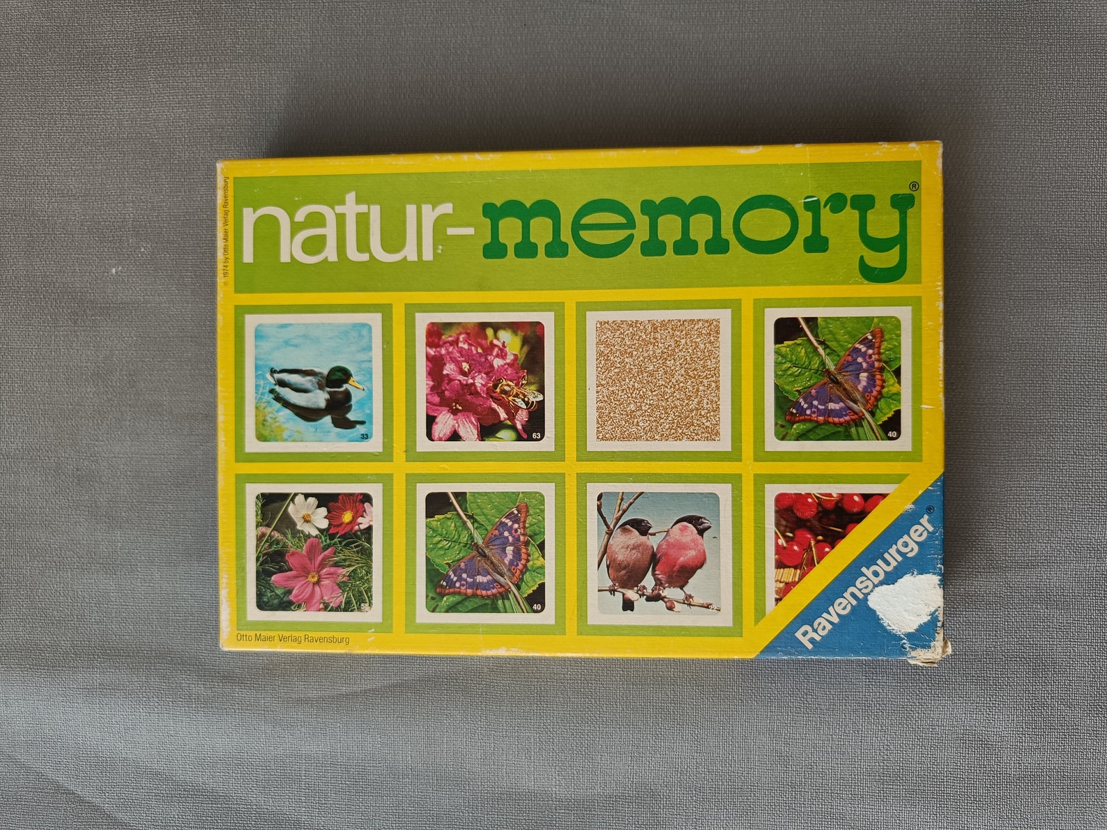 Retro Nature Memory Game Complete Ravensburger Nature Memory Game Cards ...