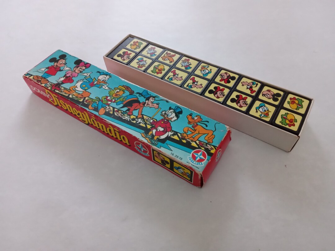 Walt Disney Domino Disney Estrela Domino Disneylandia - Etsy