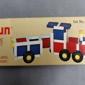 Vintage Build-o-fun Block Set in Original Box - Set Nr 101 - Made in ...