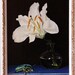 Lily Flower With Insect, Lily Flower Original Oil Painting, Flowers ...