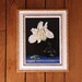 Lily Flower With Insect, Lily Flower Original Oil Painting, Flowers ...