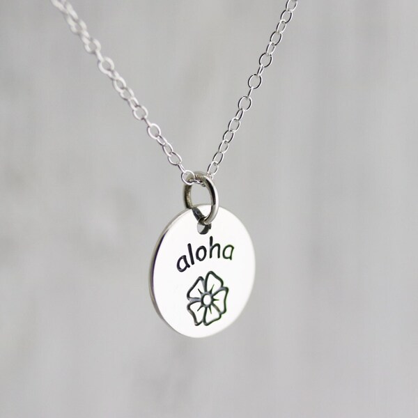Aloha Necklace - Etsy