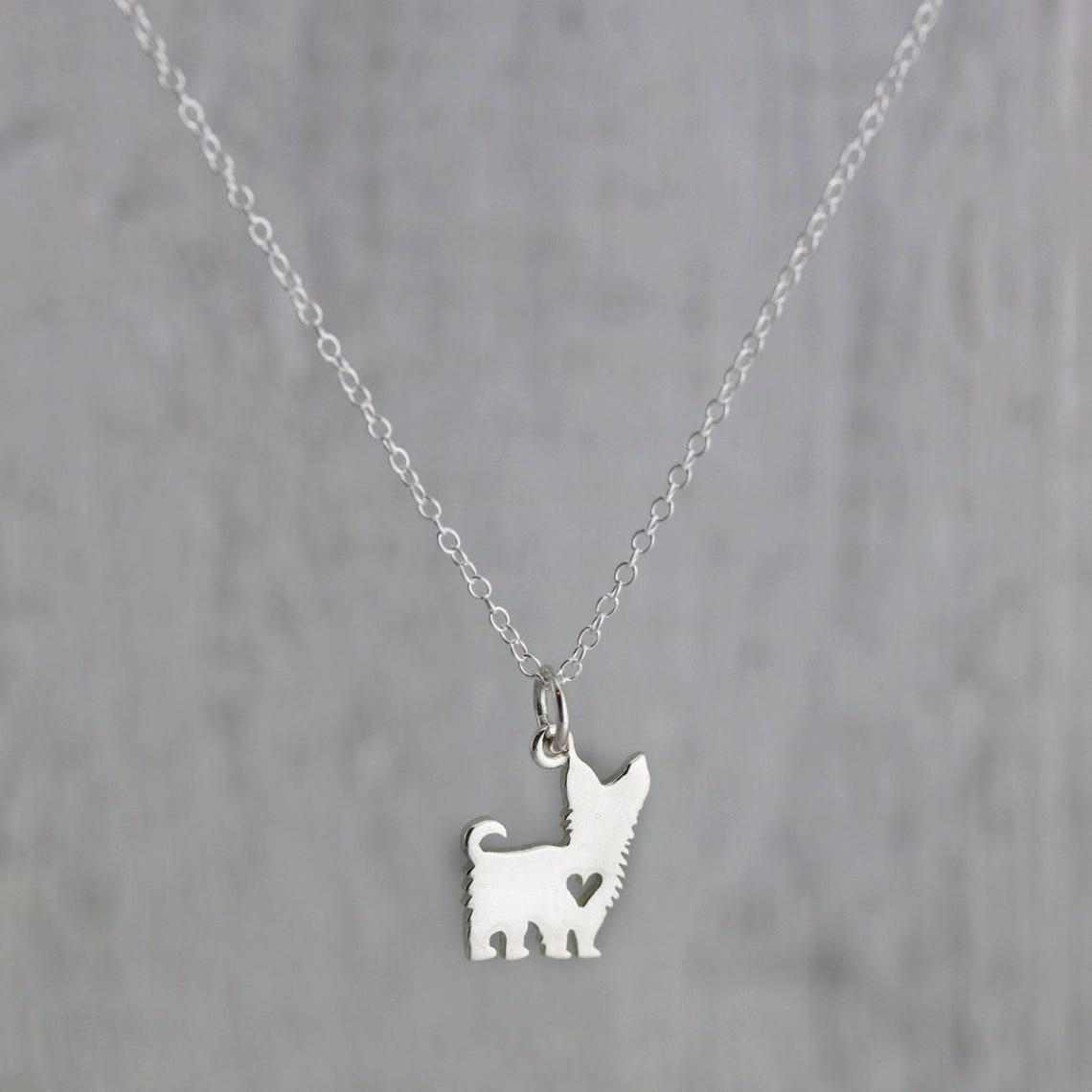 Small Dog Necklace - Yorkshire Terrier Necklace -yorkie Lover Gift ...