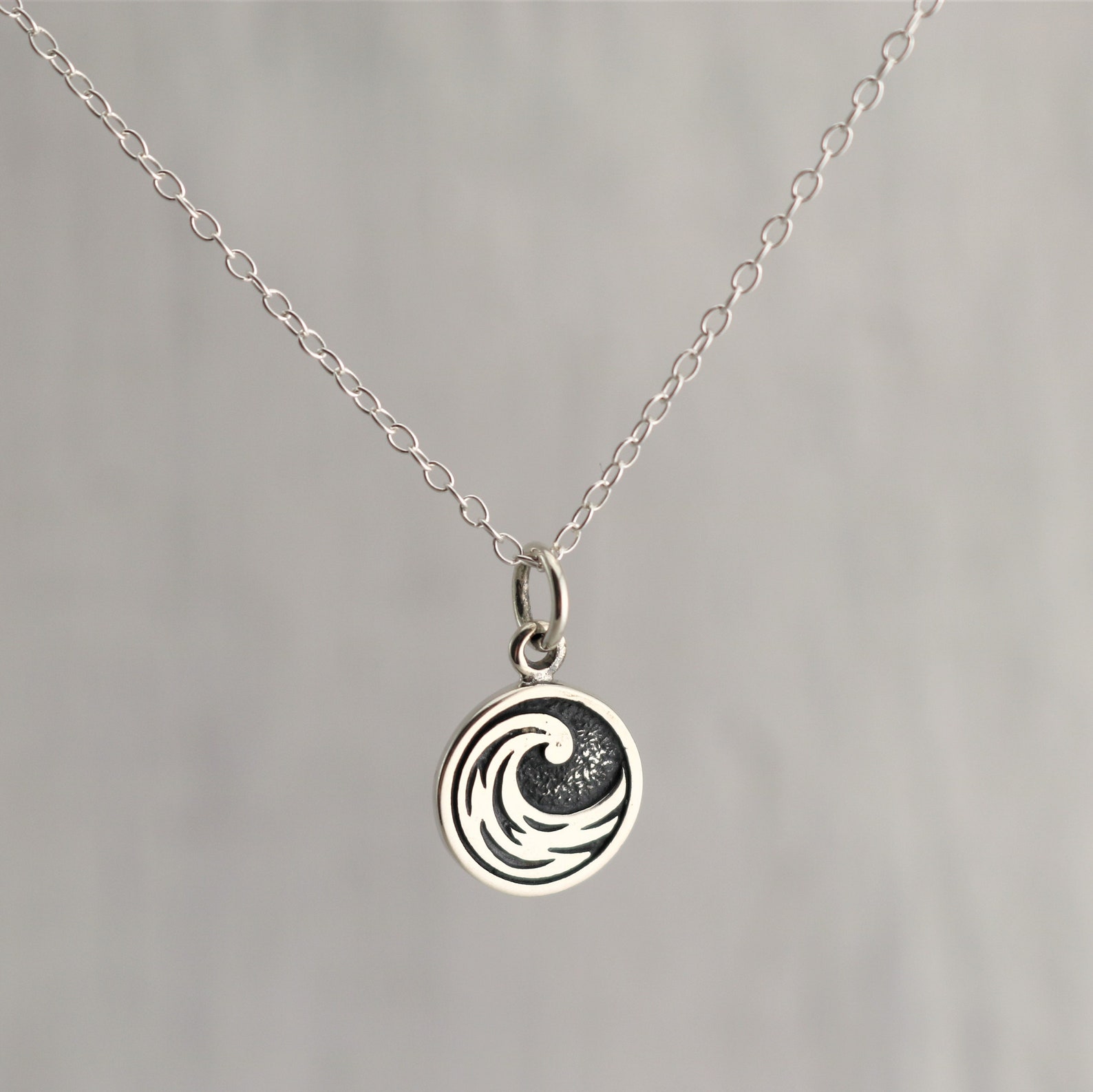 Water Element Necklace Four Elements Water Symbol Wave - Etsy New Zealand