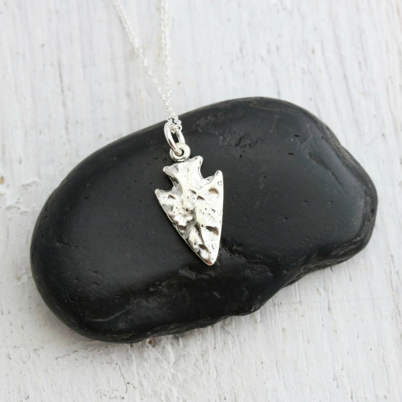 Arrowhead Necklace - Etsy