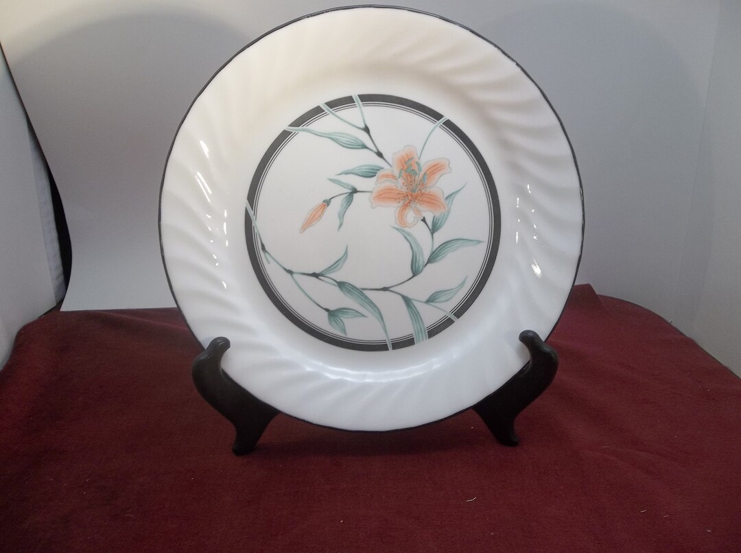 Corelle Tiger Lily Dinnerware - Etsy