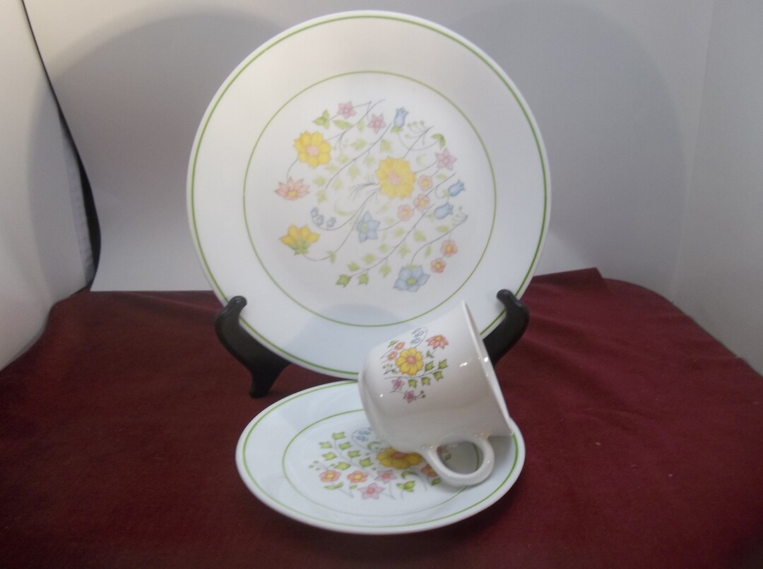 Corelle Spring Meadow Dinnerware - Etsy