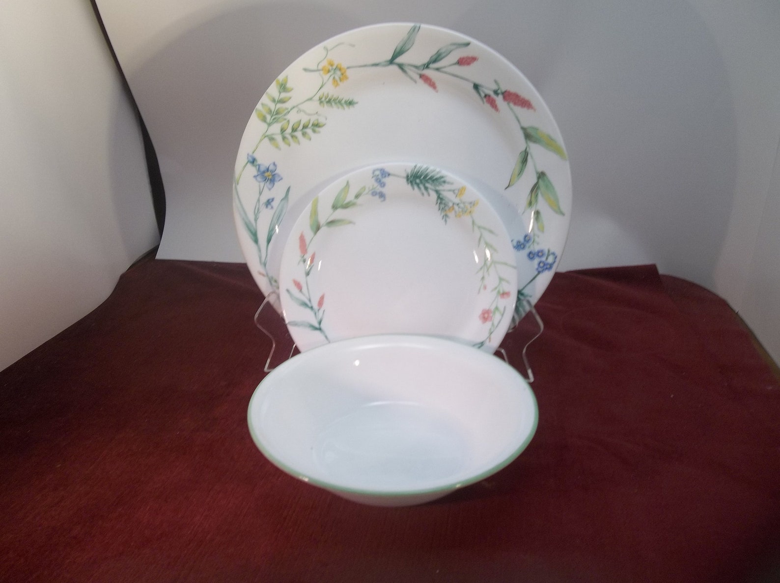 Corelle My Garden Dinnerware - Etsy