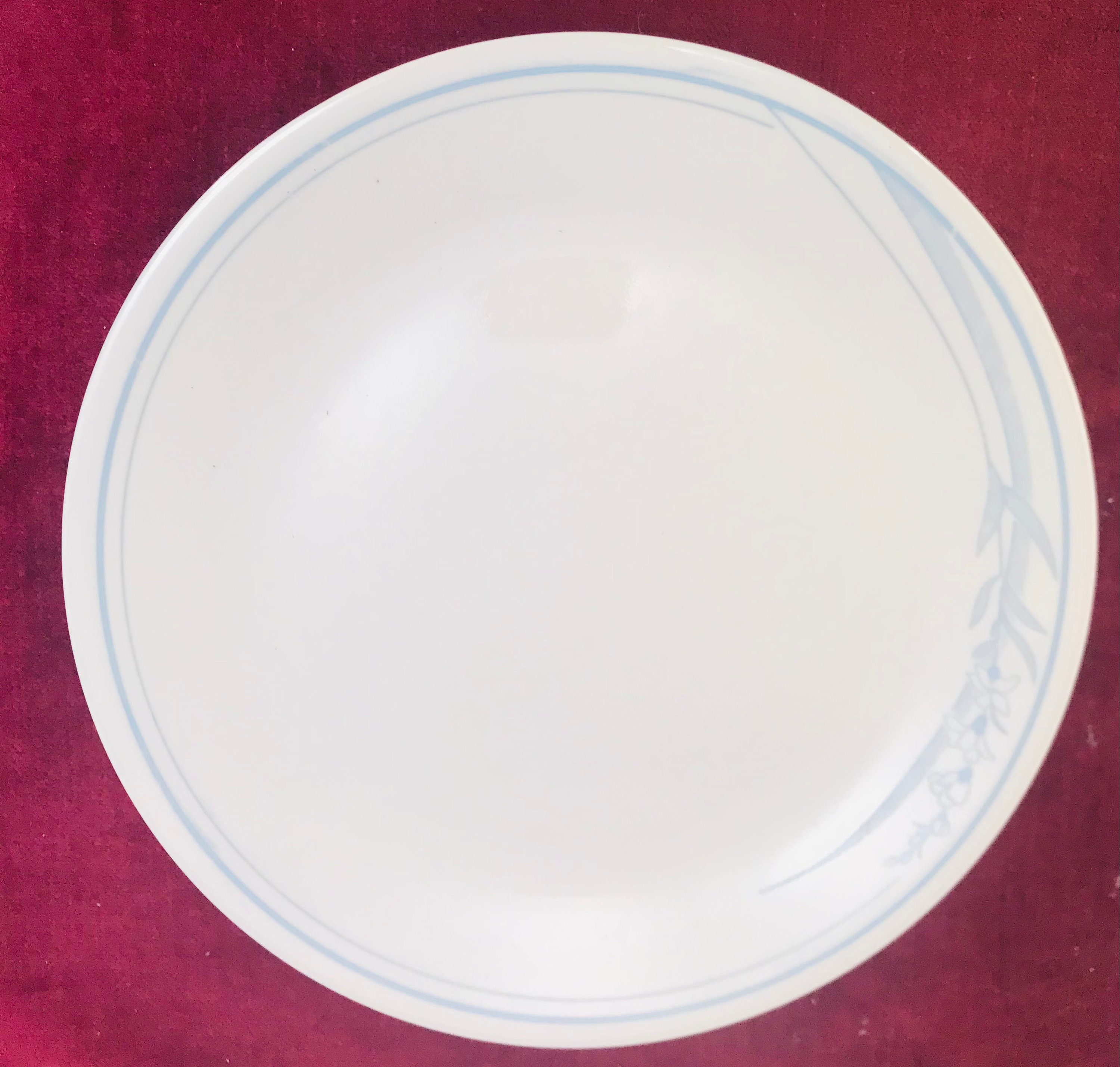 Corelle Blue Lilly Dinnerware - Etsy
