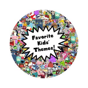 Favorite Kids' Characters Edible Image Cupcake & Cake Toppers - Free ...