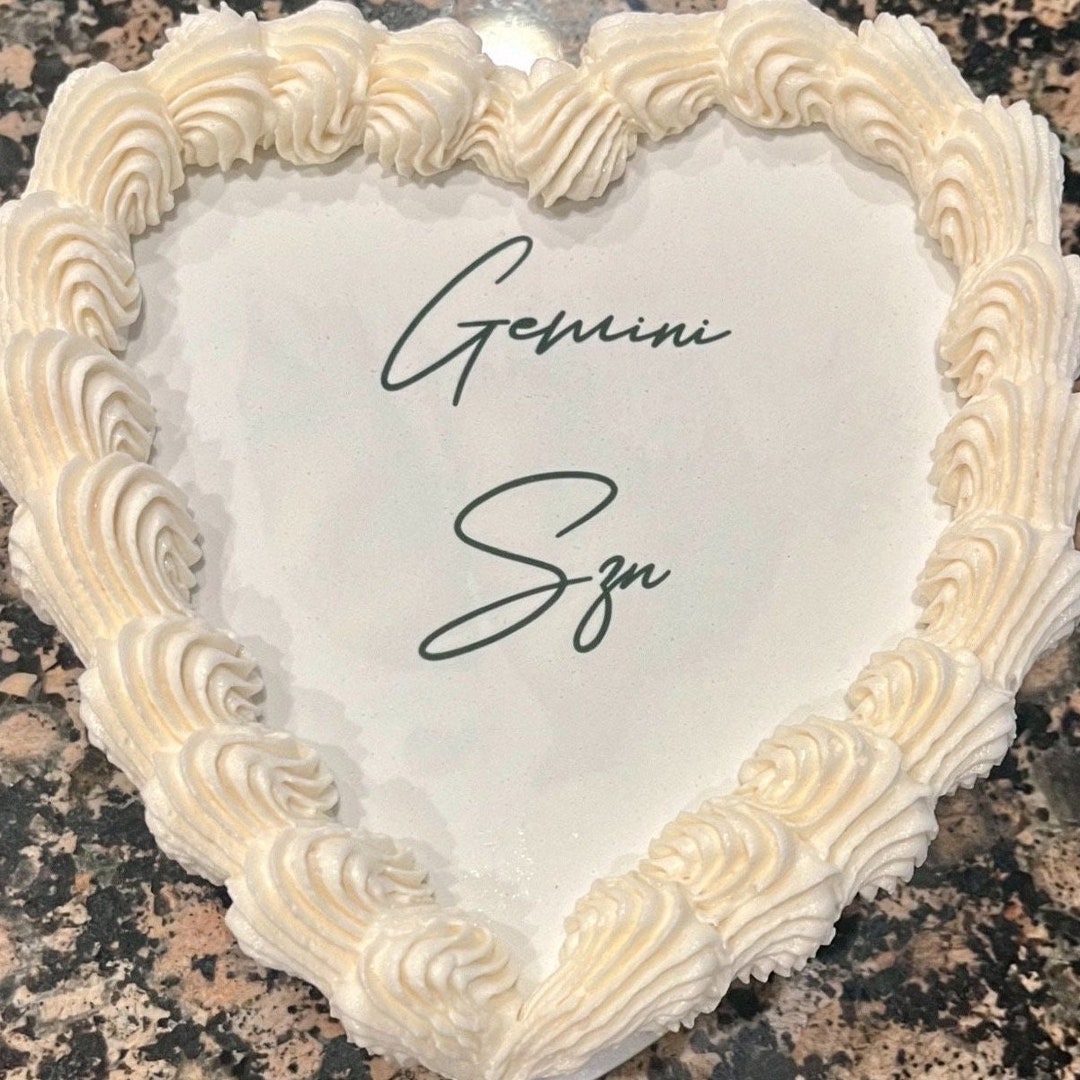 Zodiac SZN Edible Image Cake & Cupcake Topper - Free Personalization - Etsy