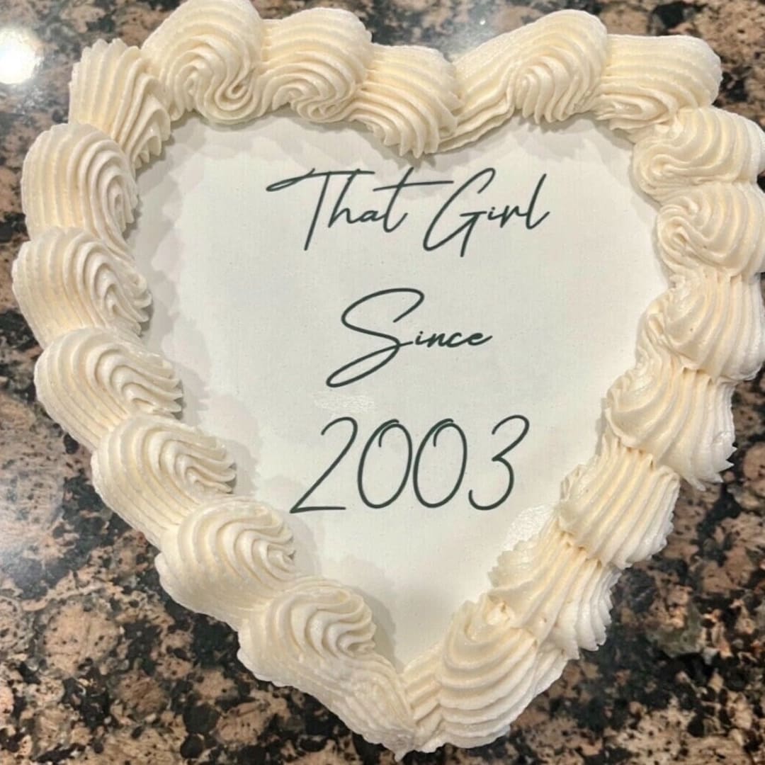 That Girl Since...edible Image Cake & Cupcake Topper - Free ...